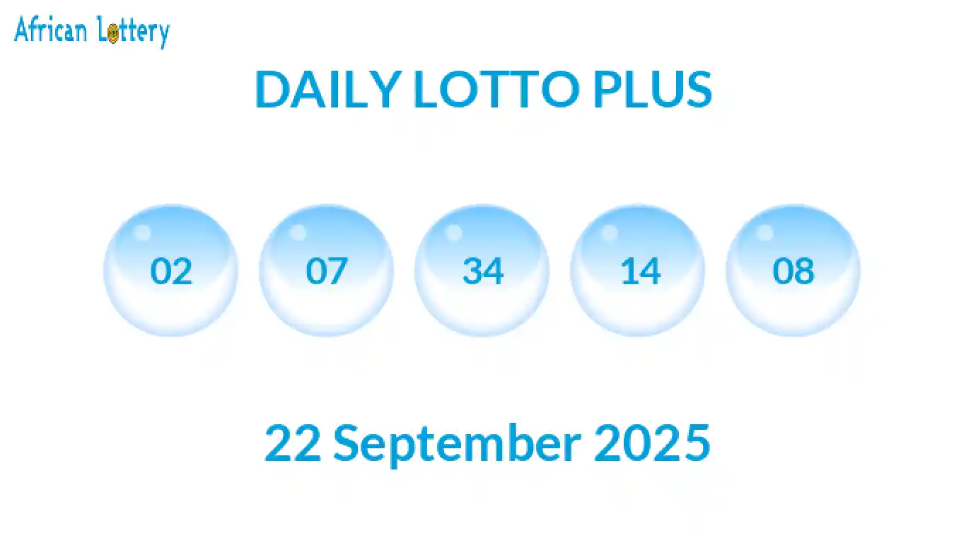 SA Daily Lotto PLUS Summary - 2025-09-22