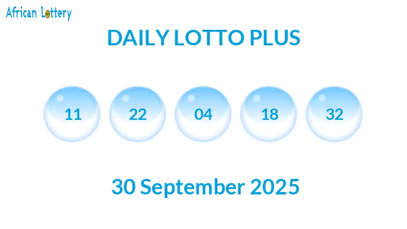 SA Daily Lotto PLUS Summary - 2025-09-30