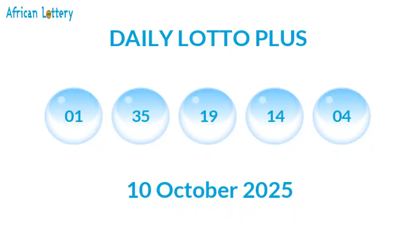 SA Daily Lotto PLUS Summary - 2025-10-10