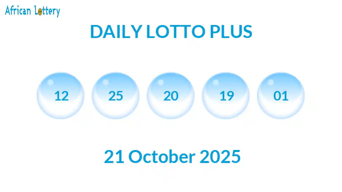 SA Daily Lotto PLUS Summary - 2025-10-21
