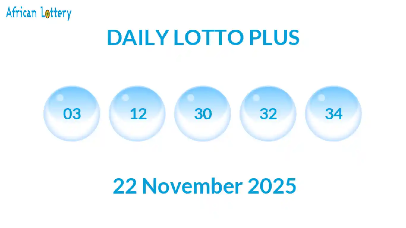 SA Daily Lotto PLUS Summary - 2025-11-22