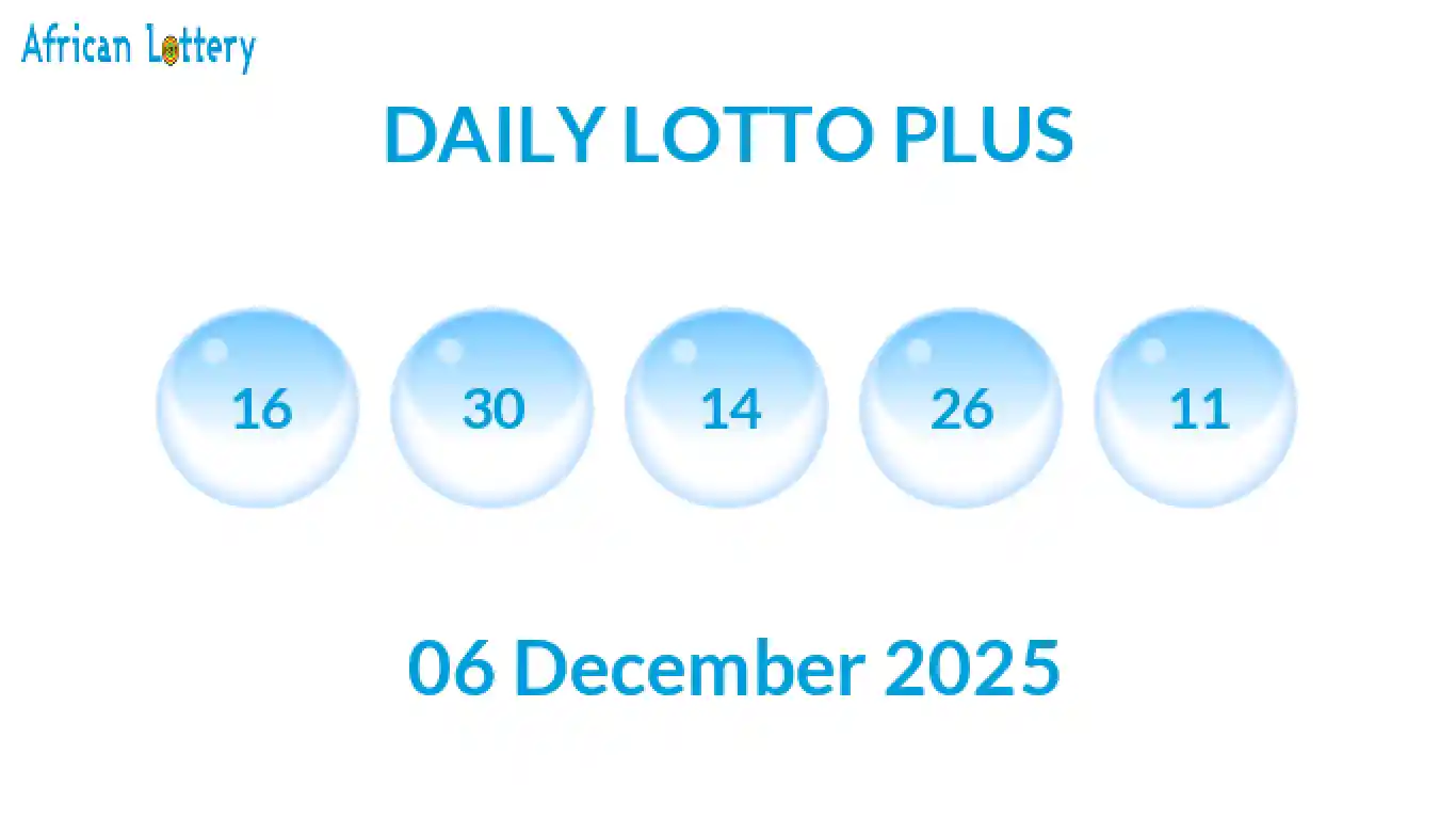 SA Daily Lotto PLUS Summary - 2025-12-06