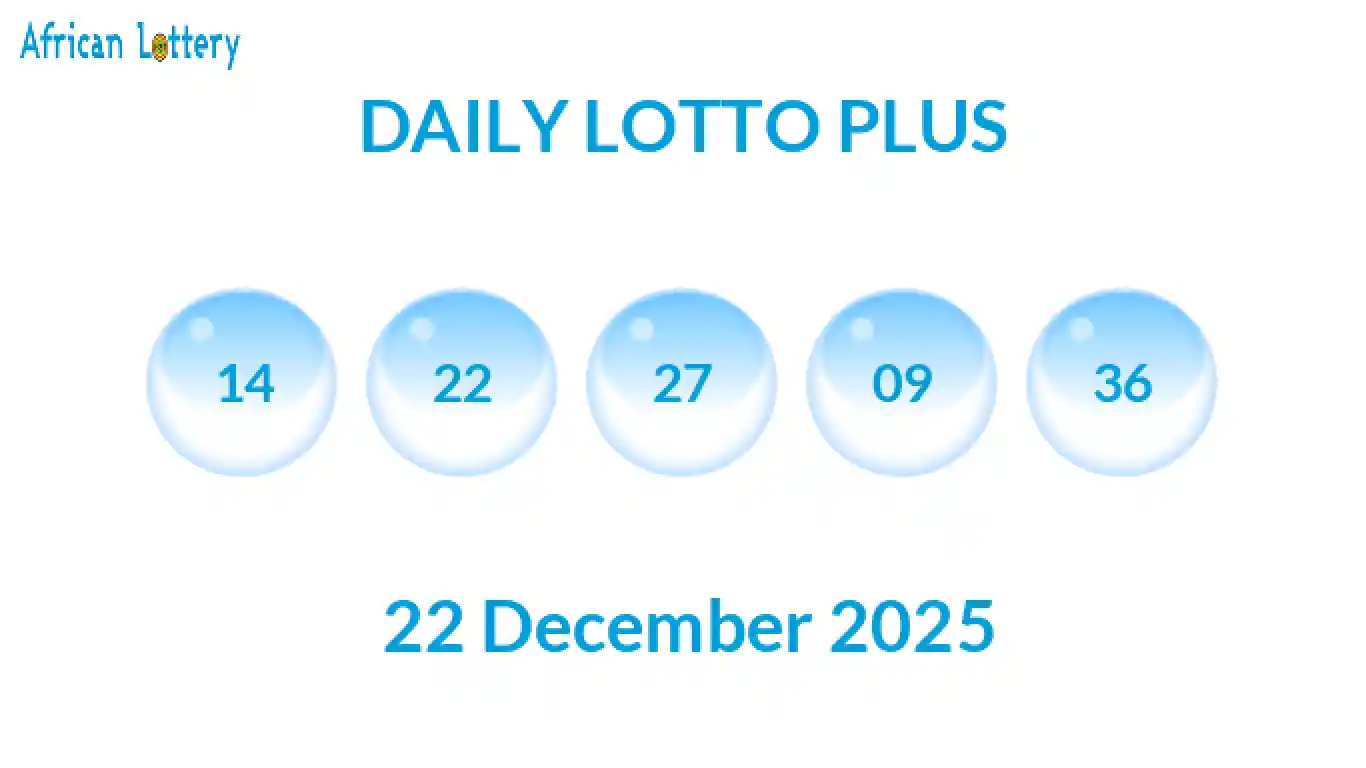 SA Daily Lotto PLUS Summary - 2025-12-22