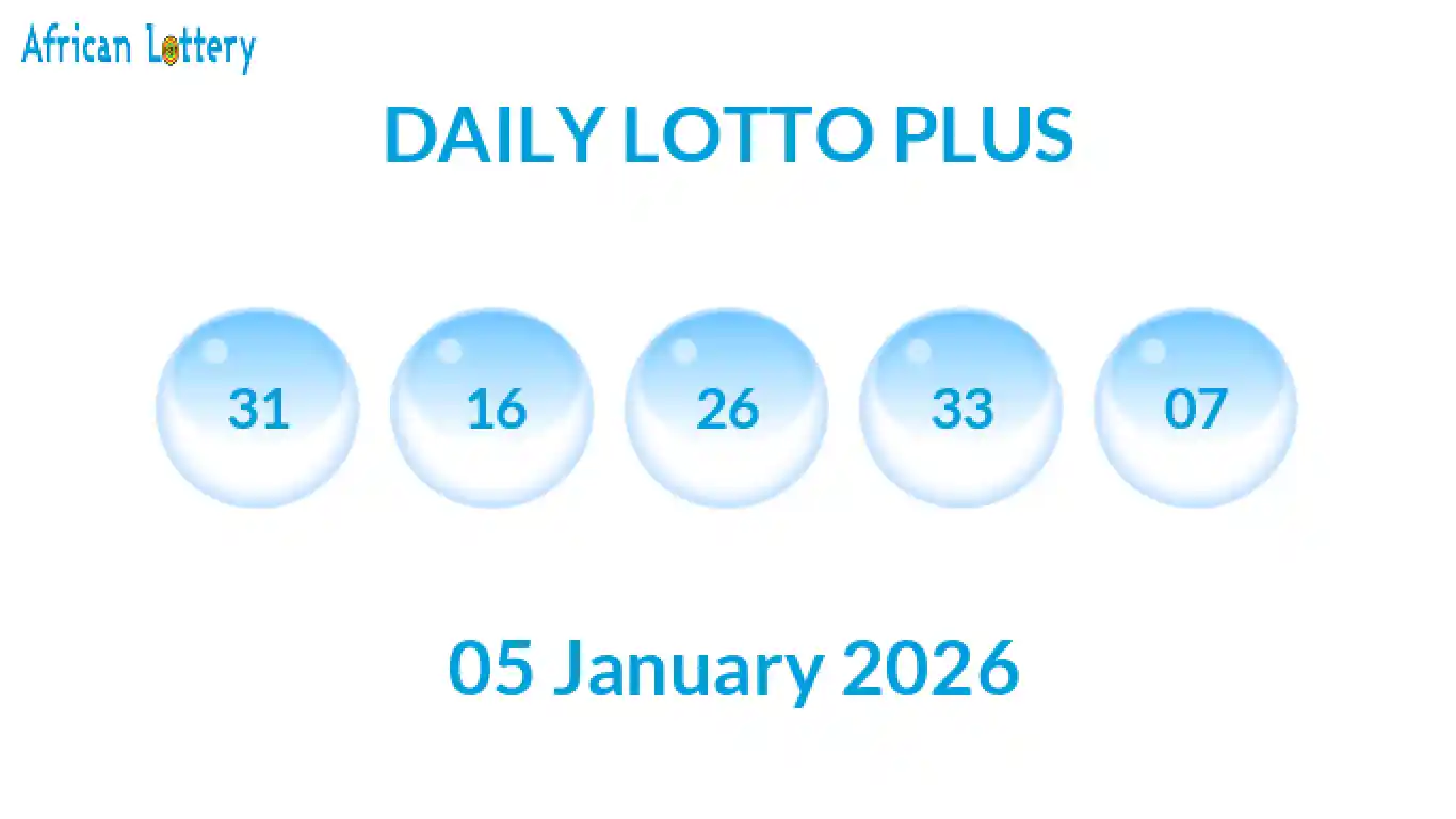 SA Daily Lotto PLUS Summary - 2026-01-05