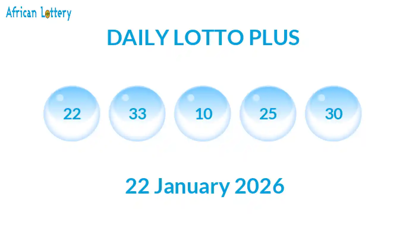 SA Daily Lotto PLUS Summary - 2026-01-22