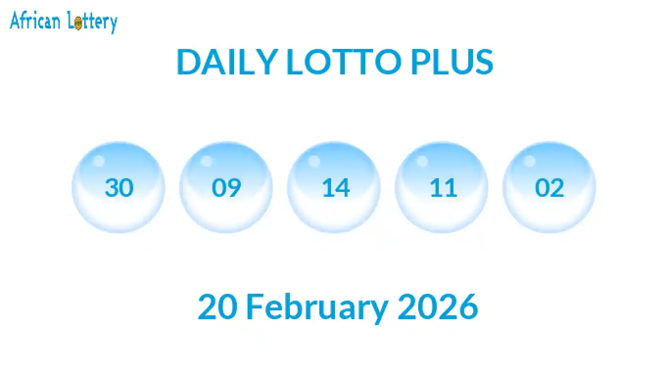 SA Daily Lotto PLUS Summary - 2026-02-20
