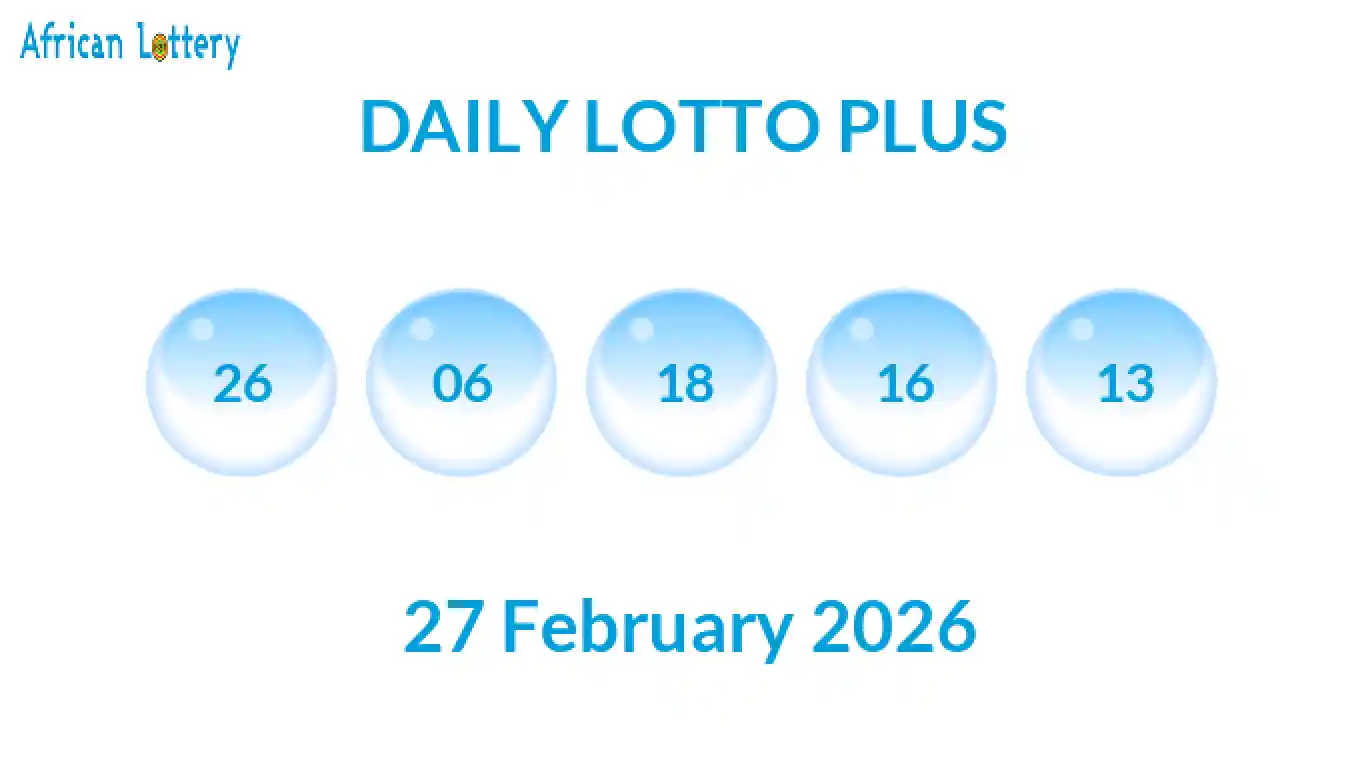 SA Daily Lotto PLUS Summary - 2026-02-27