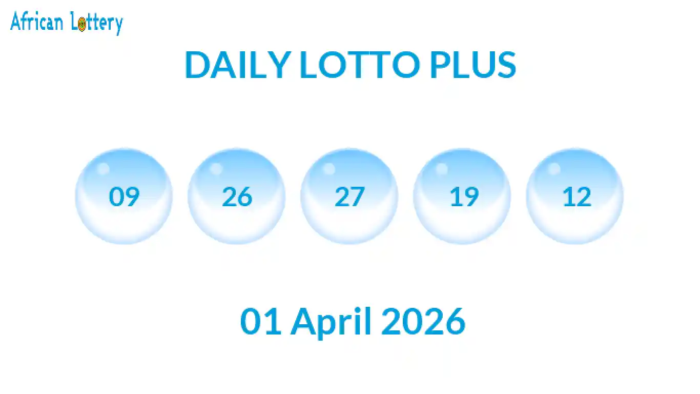 SA Daily Lotto PLUS Summary - 2026-04-01