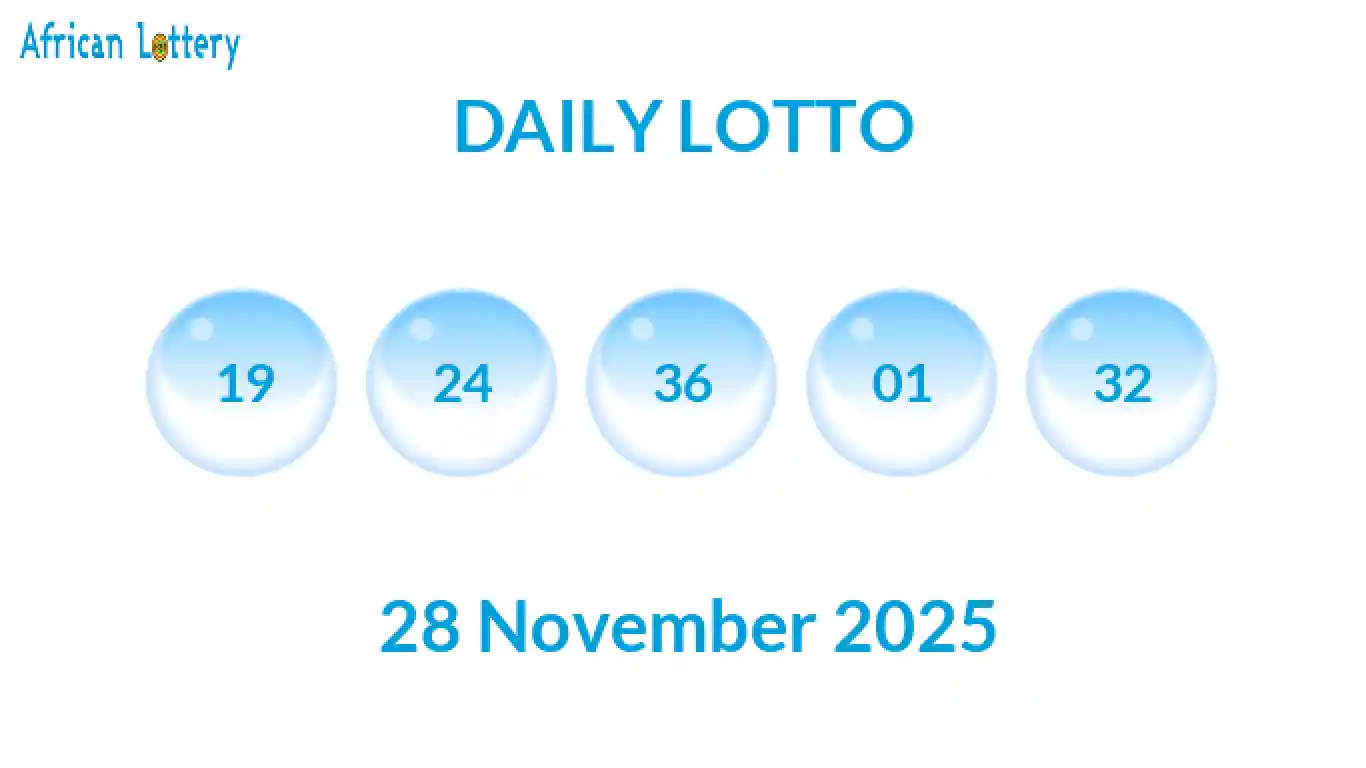 SA Daily Lotto Summary - 2025-11-28