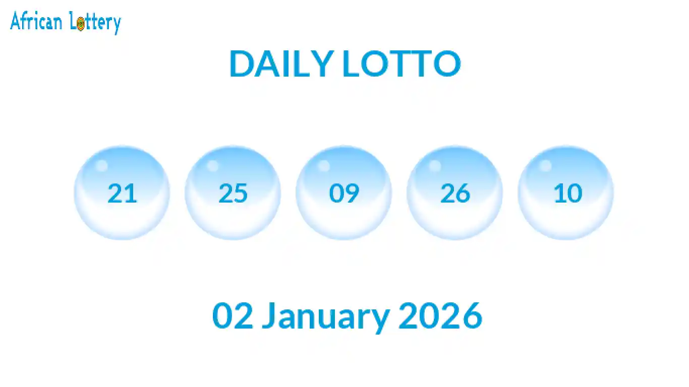 SA Daily Lotto Summary - 2026-01-02