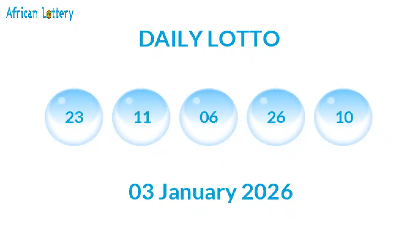 SA Daily Lotto Summary - 2026-01-03