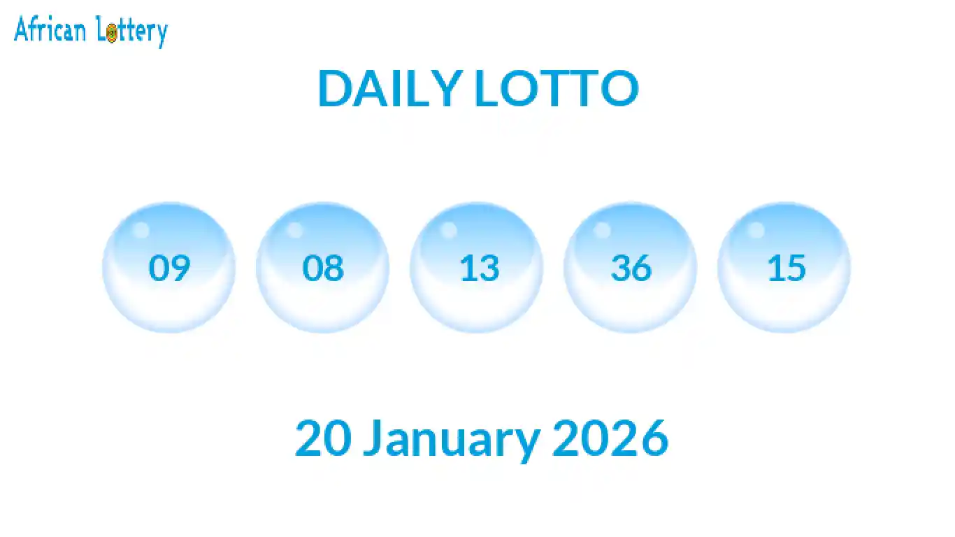 SA Daily Lotto Summary - 2026-01-20