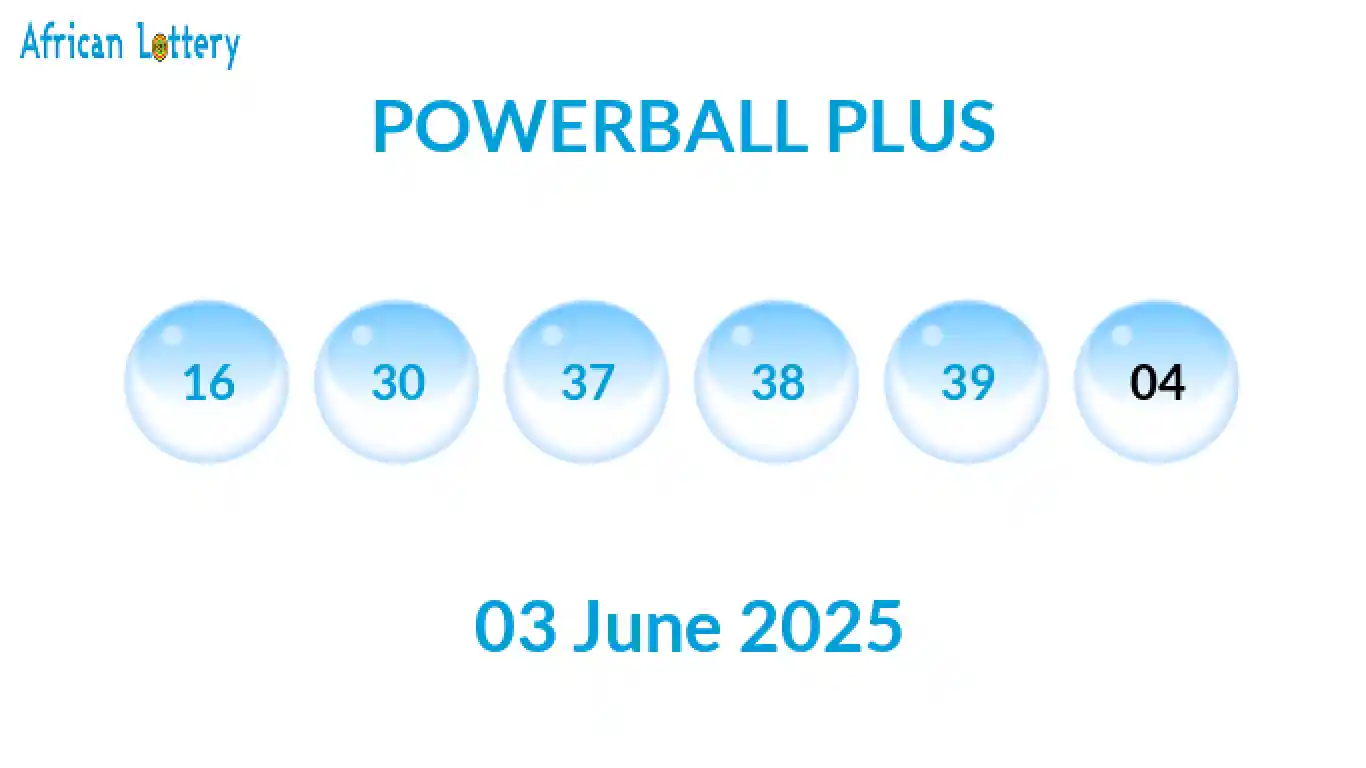SA Powerball Plus Summary - 2025-06-03