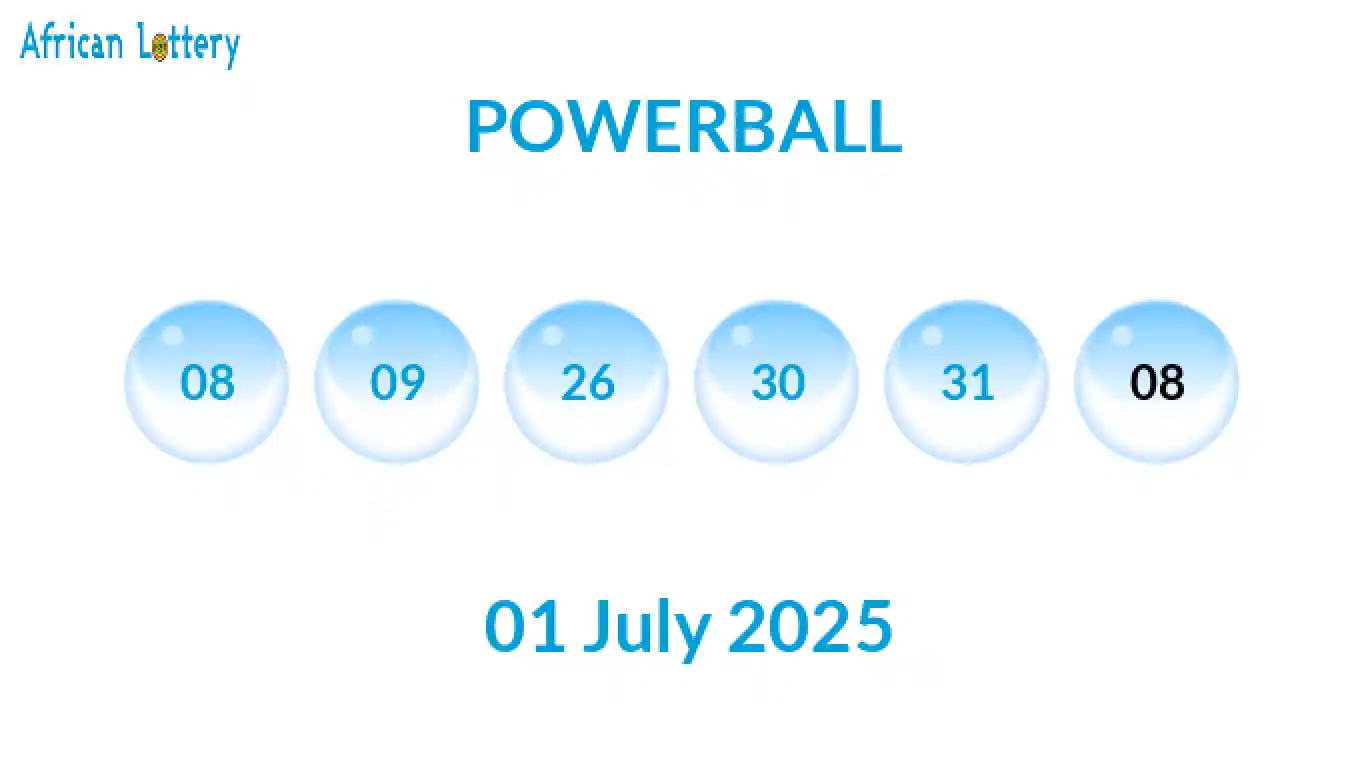 SA Powerball summary - 2025-07-01
