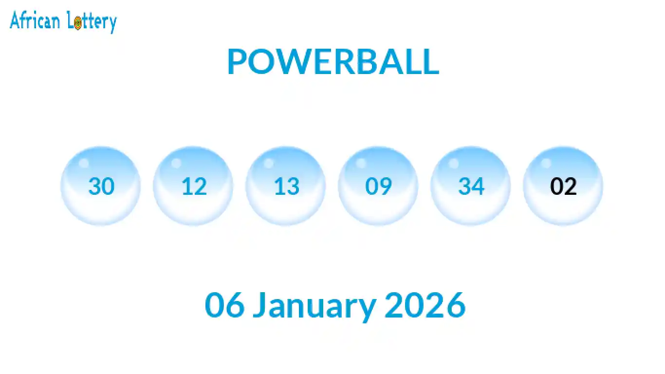 SA Powerball summary - 2026-01-06
