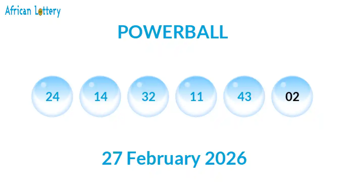 SA Powerball summary - 2026-02-27