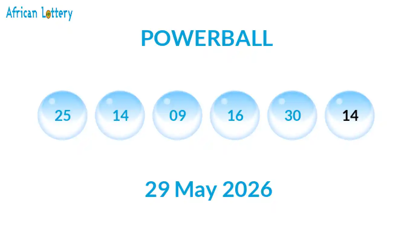SA Powerball summary - 2026-05-29