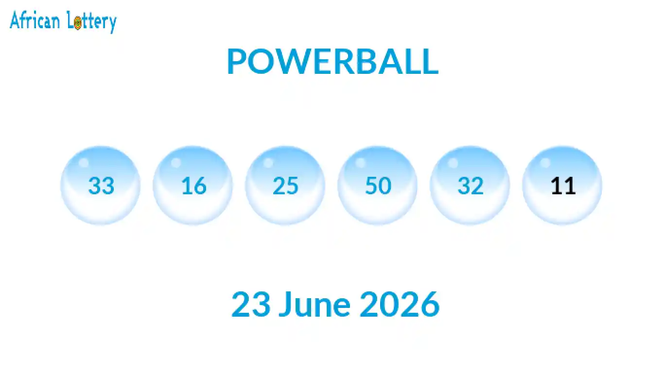 SA Powerball summary - 2026-06-23